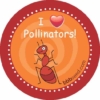 Pollinator Stickers | I love pollinators! | BBB Seed